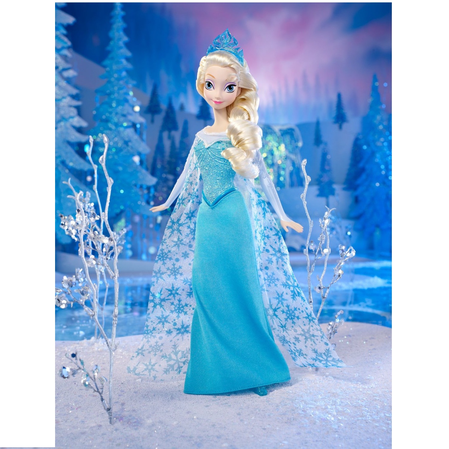 Disney Frozen Sparkle Princess Elsa Doll – búp bê Elsa